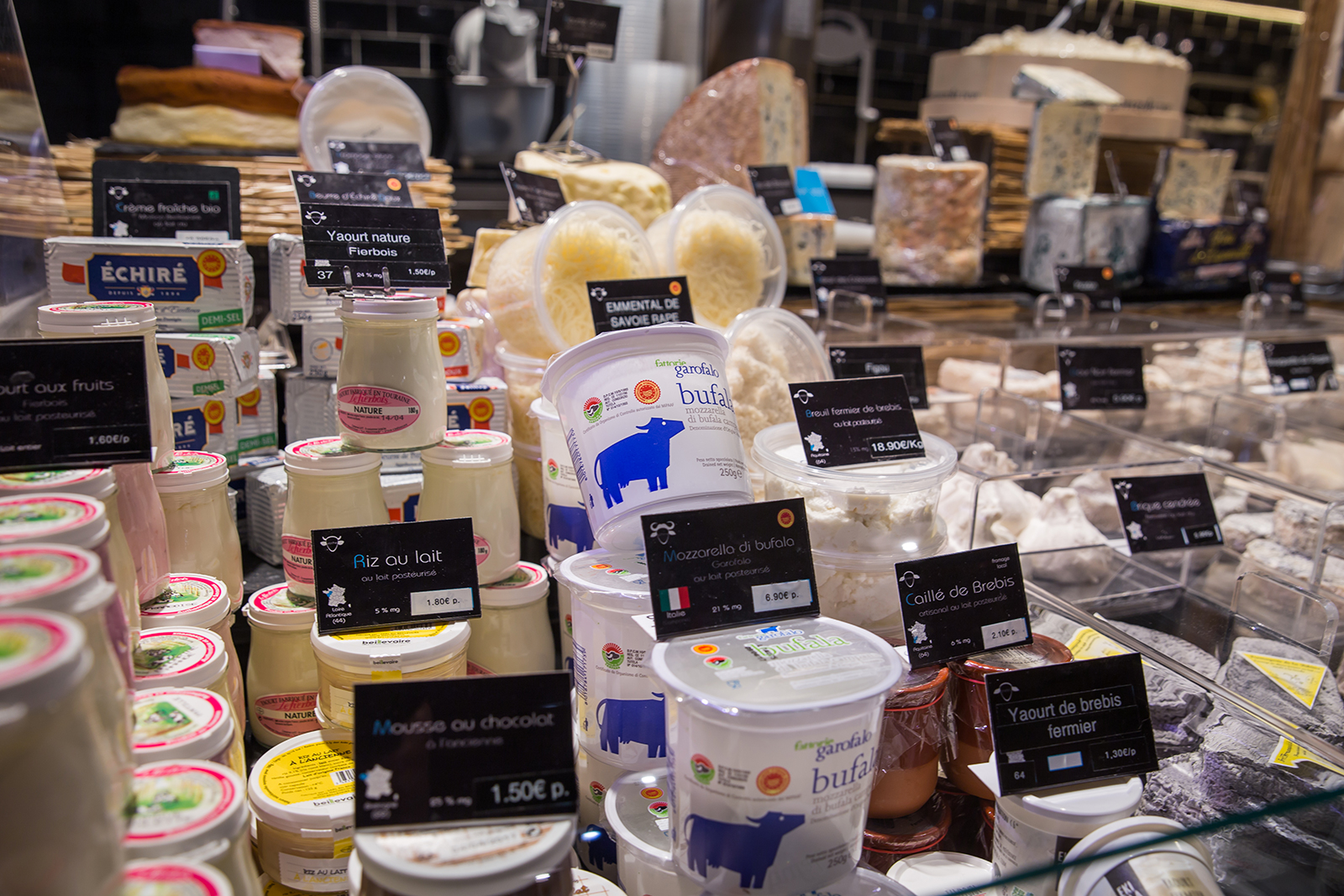 Présentation Crémerie - Lait 2 Fromagers